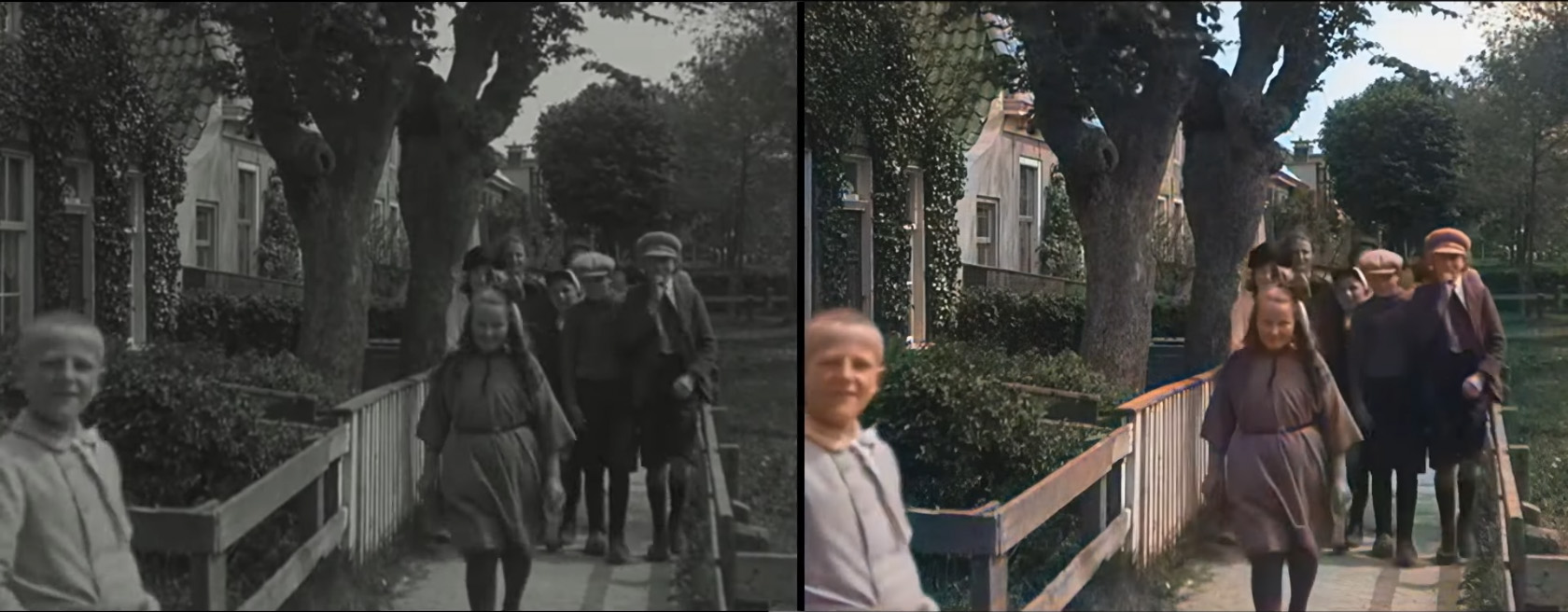 Oude filmbeelden in kleur - ONH