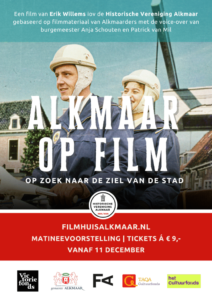 'Alkmaar op Film' in Filmhuis Alkmaar - ONH