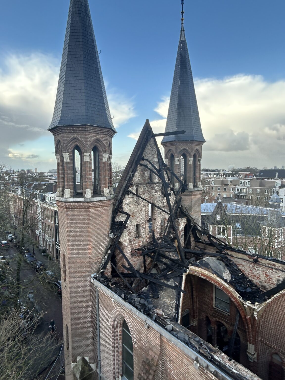 Crowdfunding gestart voor herstel Vondelkerk na brand - ONH