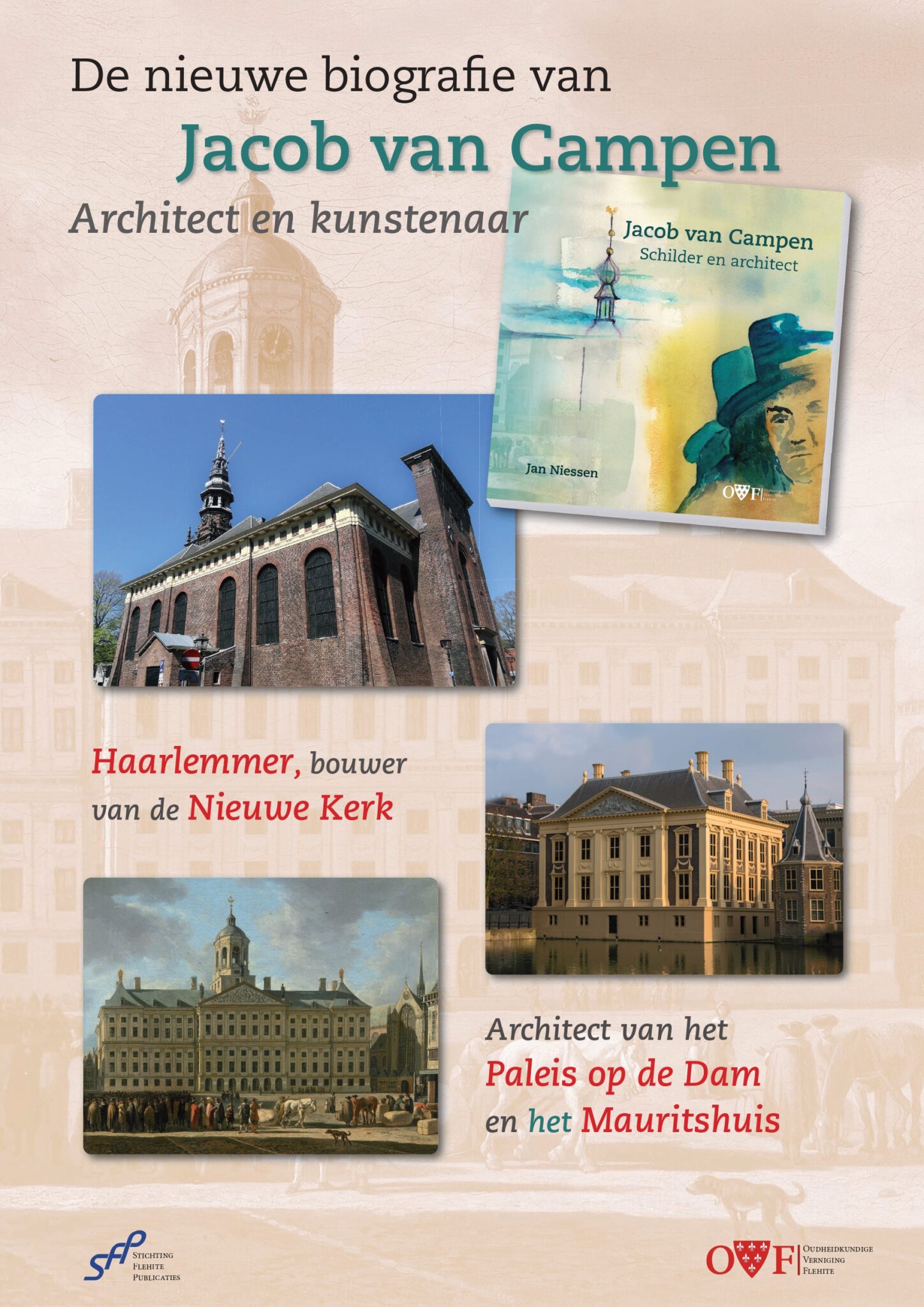 Nieuwe biografie over Haarlemmer Jacob van Campen (1596-1657) - ONH.nl